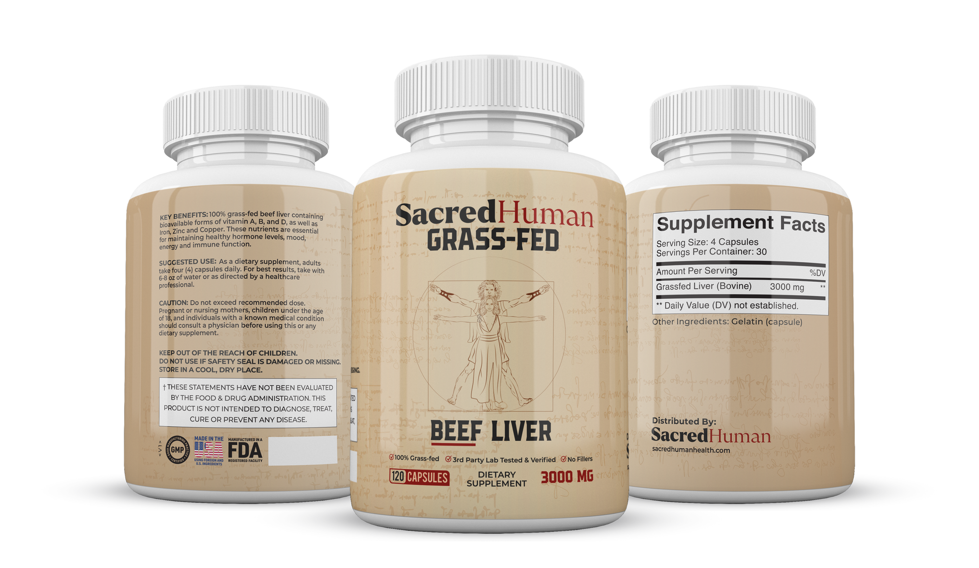 Grass Fed Beef Liver | Sacred Human Health