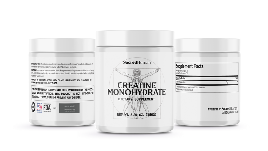 SacredHuman - Creatine Monohydrate
