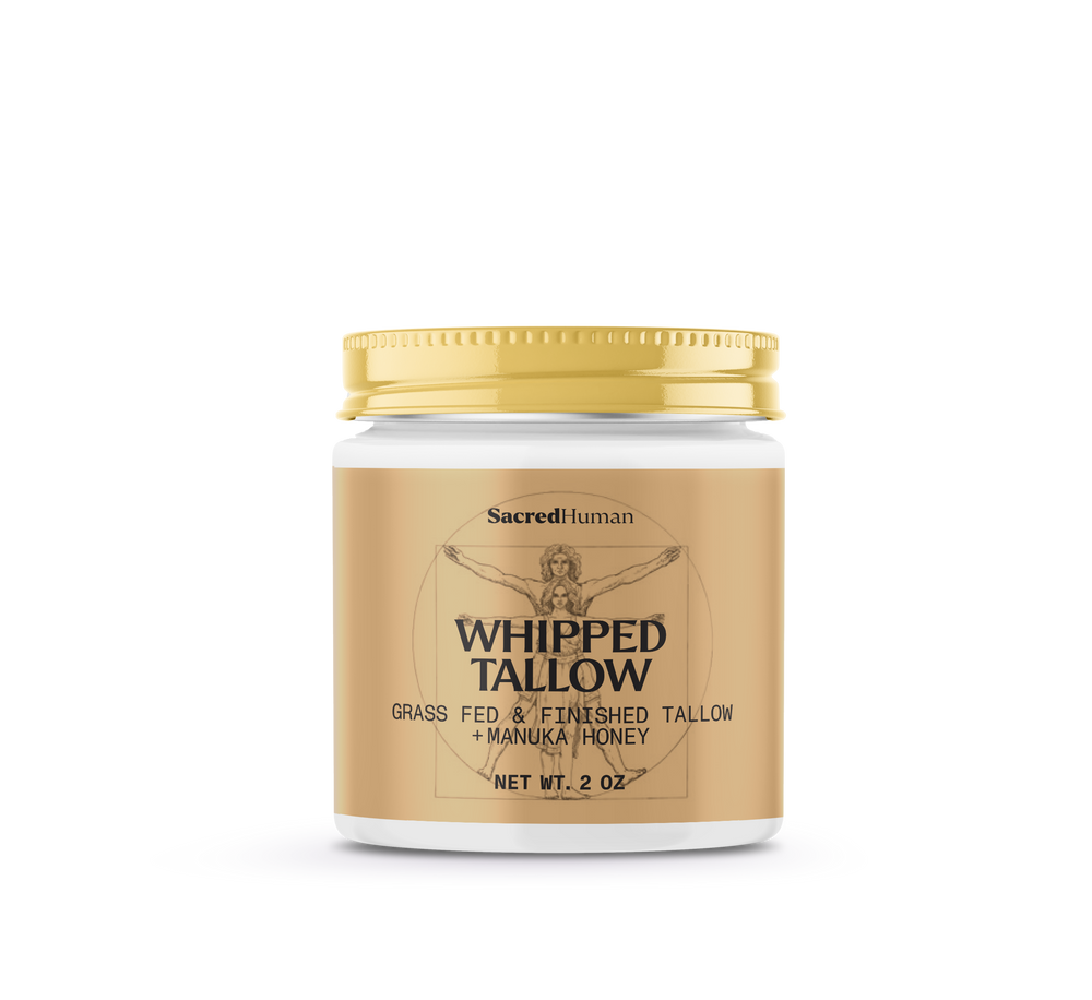 SacredHuman Whipped Tallow + Manuka Honey Moisturizer