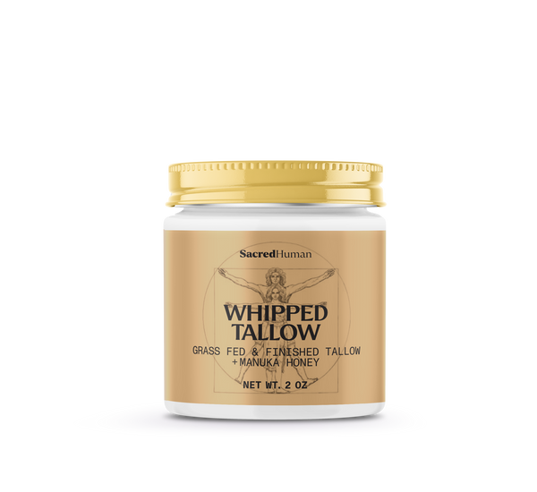 SacredHuman Whipped Tallow + Manuka Honey Moisturizer