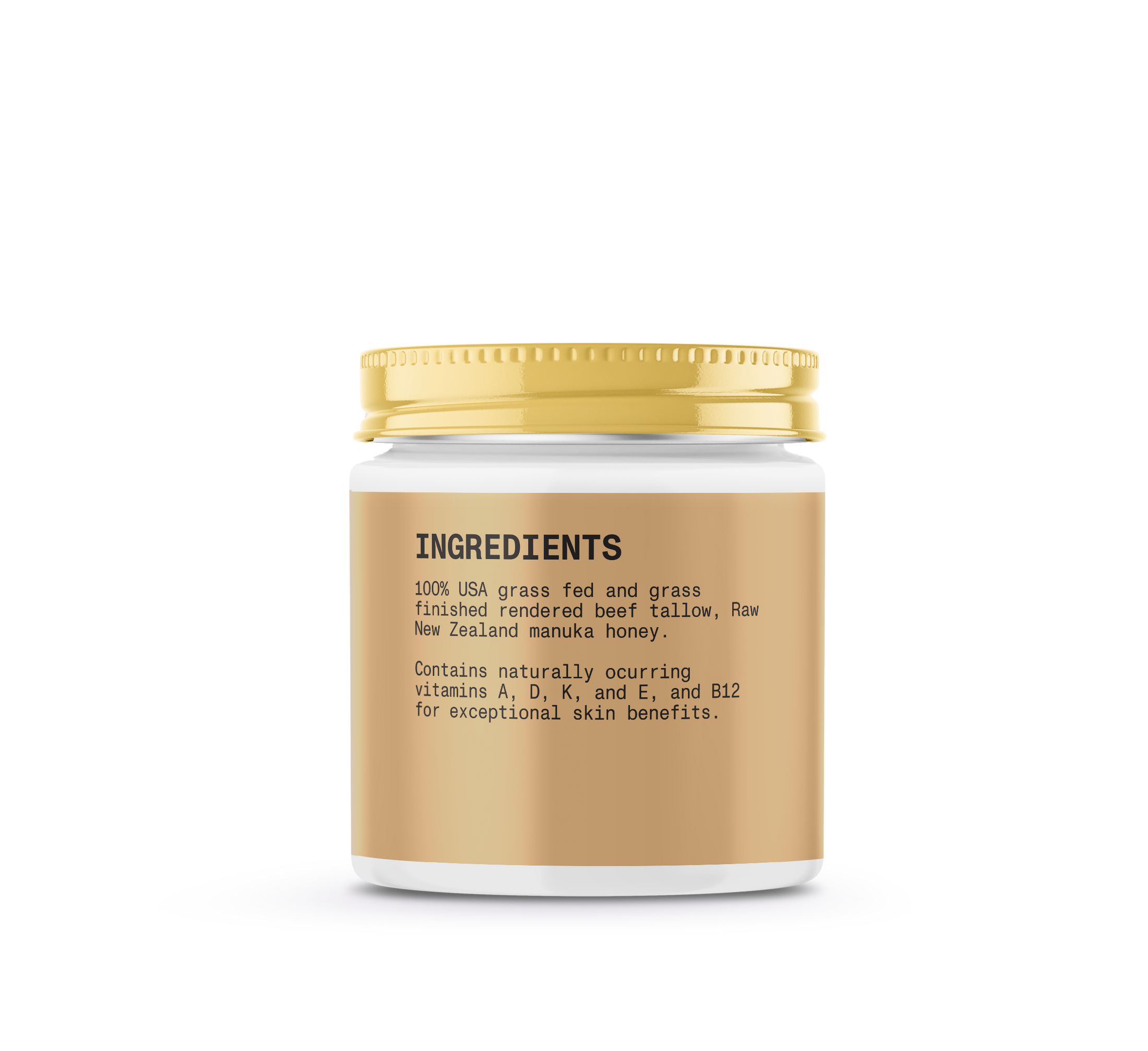 SacredHuman Whipped Tallow + Manuka Honey Moisturizer